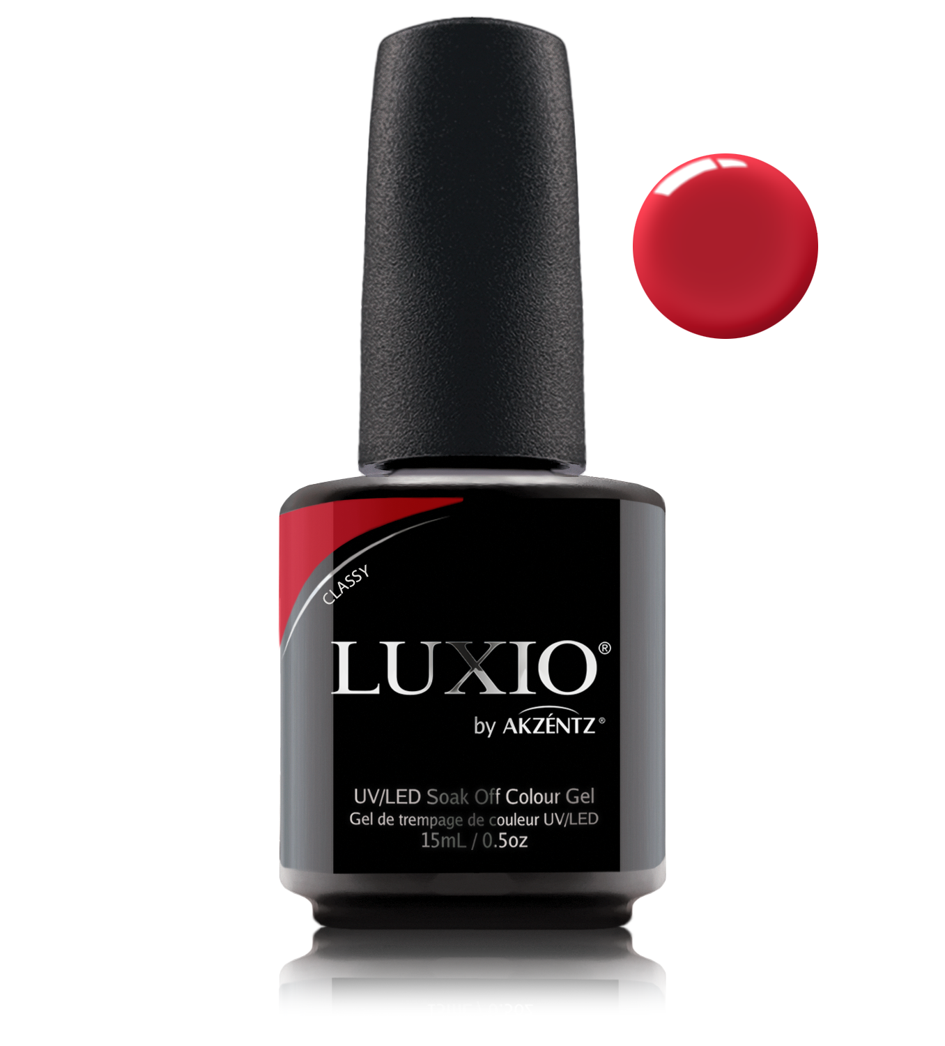Luxio Classy Vibrant cool rel nail polish – NashlyNails