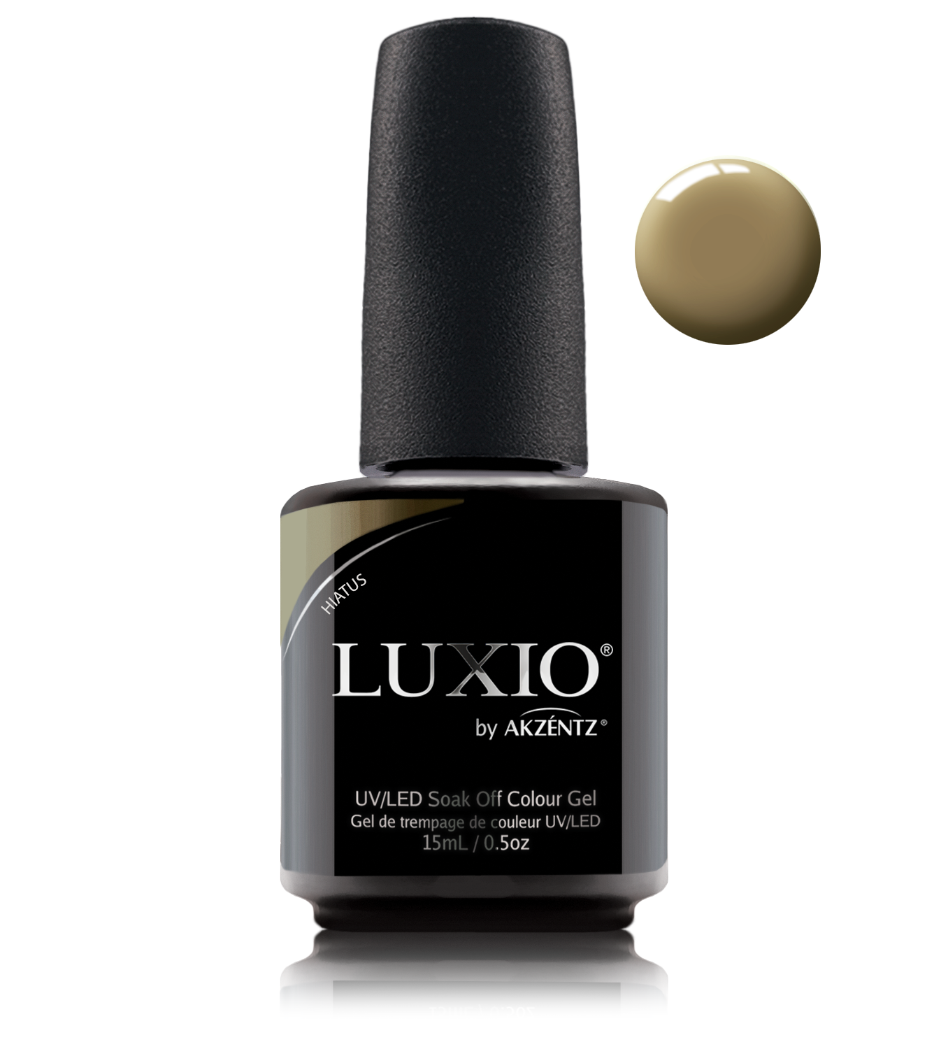 Luxio Hiatus Olive green gel nail polish – NashlyNails
