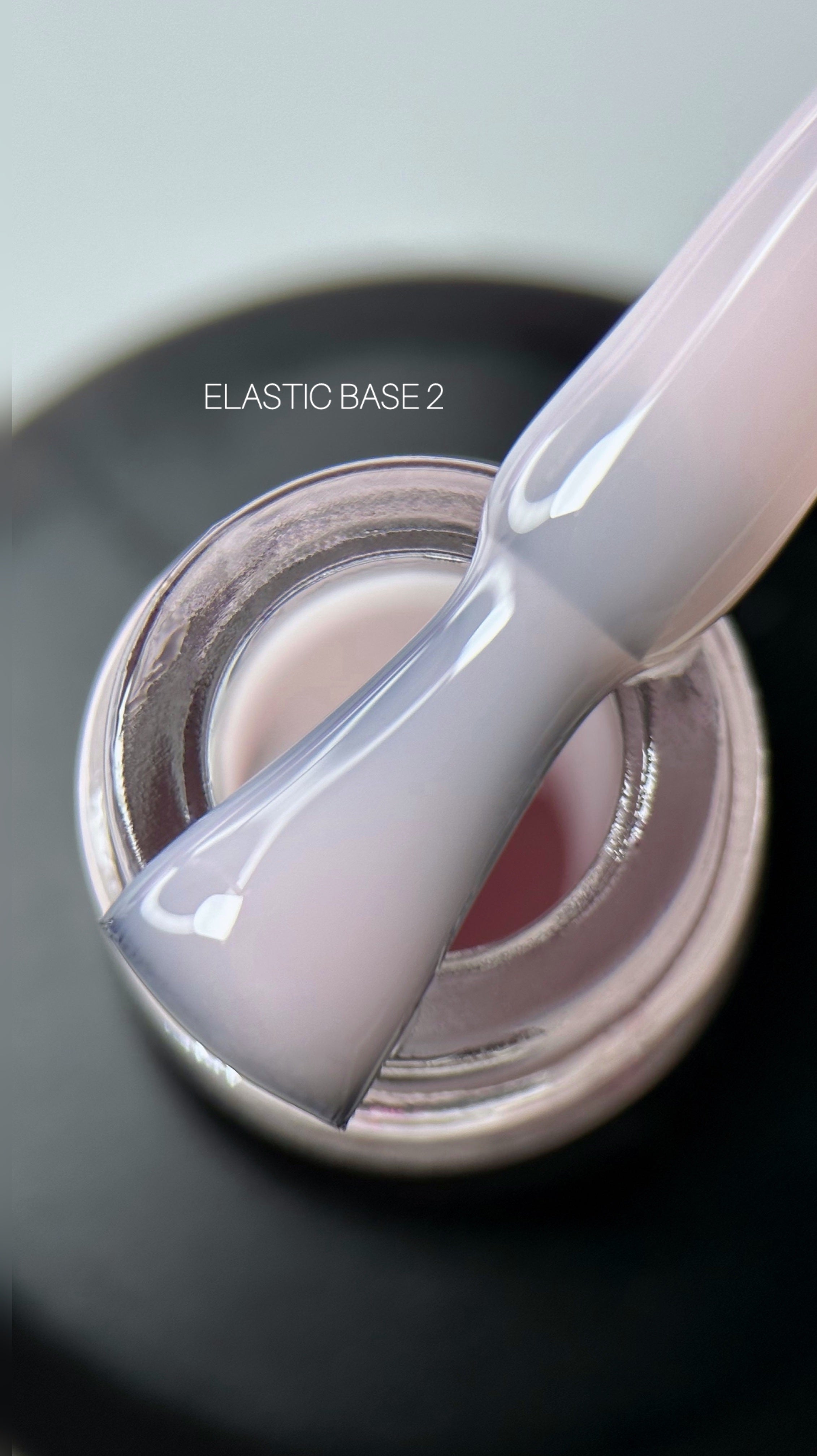 SAGA Elastic base, pink 30 ml #2 – NashlyNails