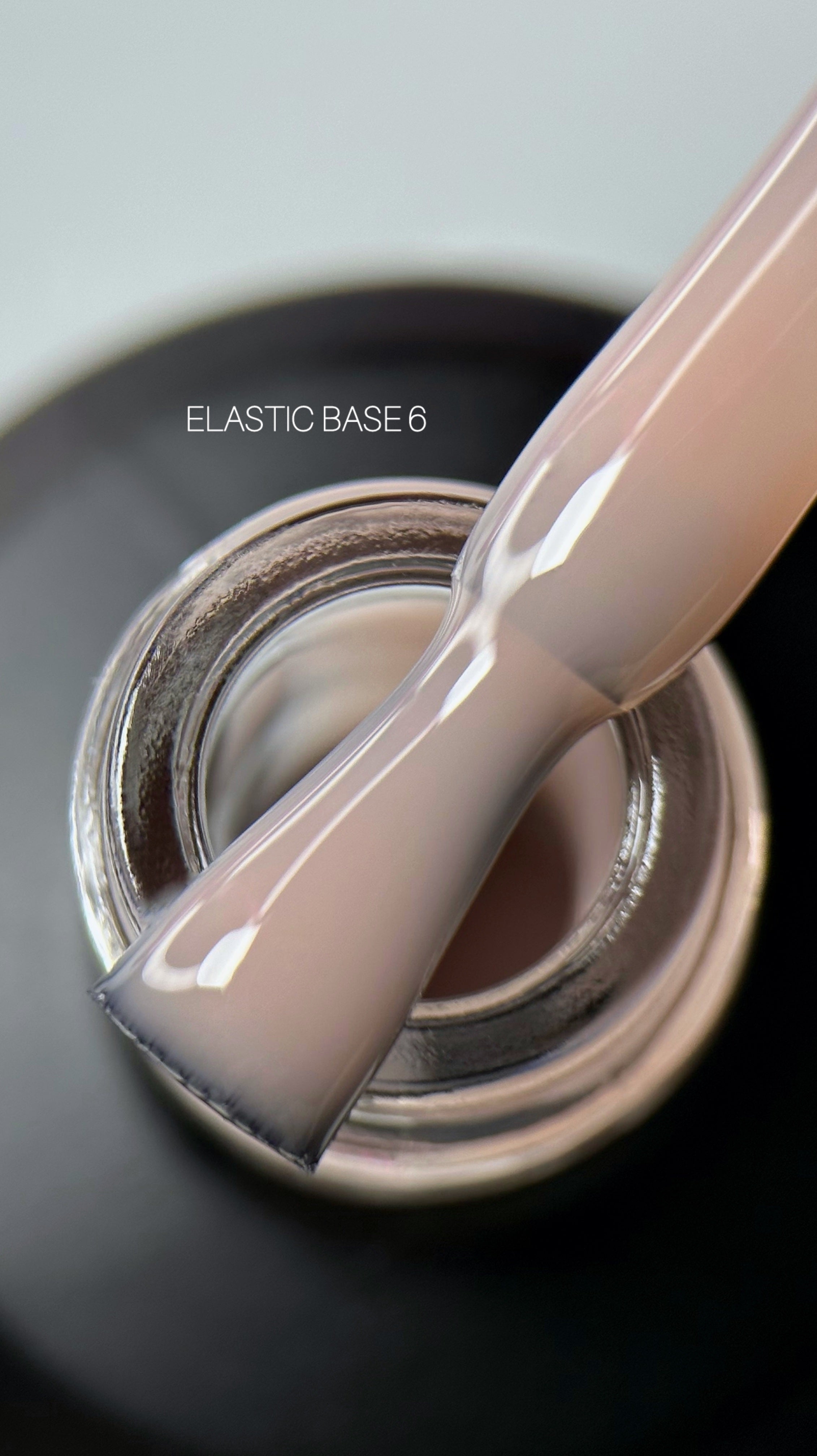 SAGA Elastic base, beige 15 ml or 30 ml #6 – NashlyNails