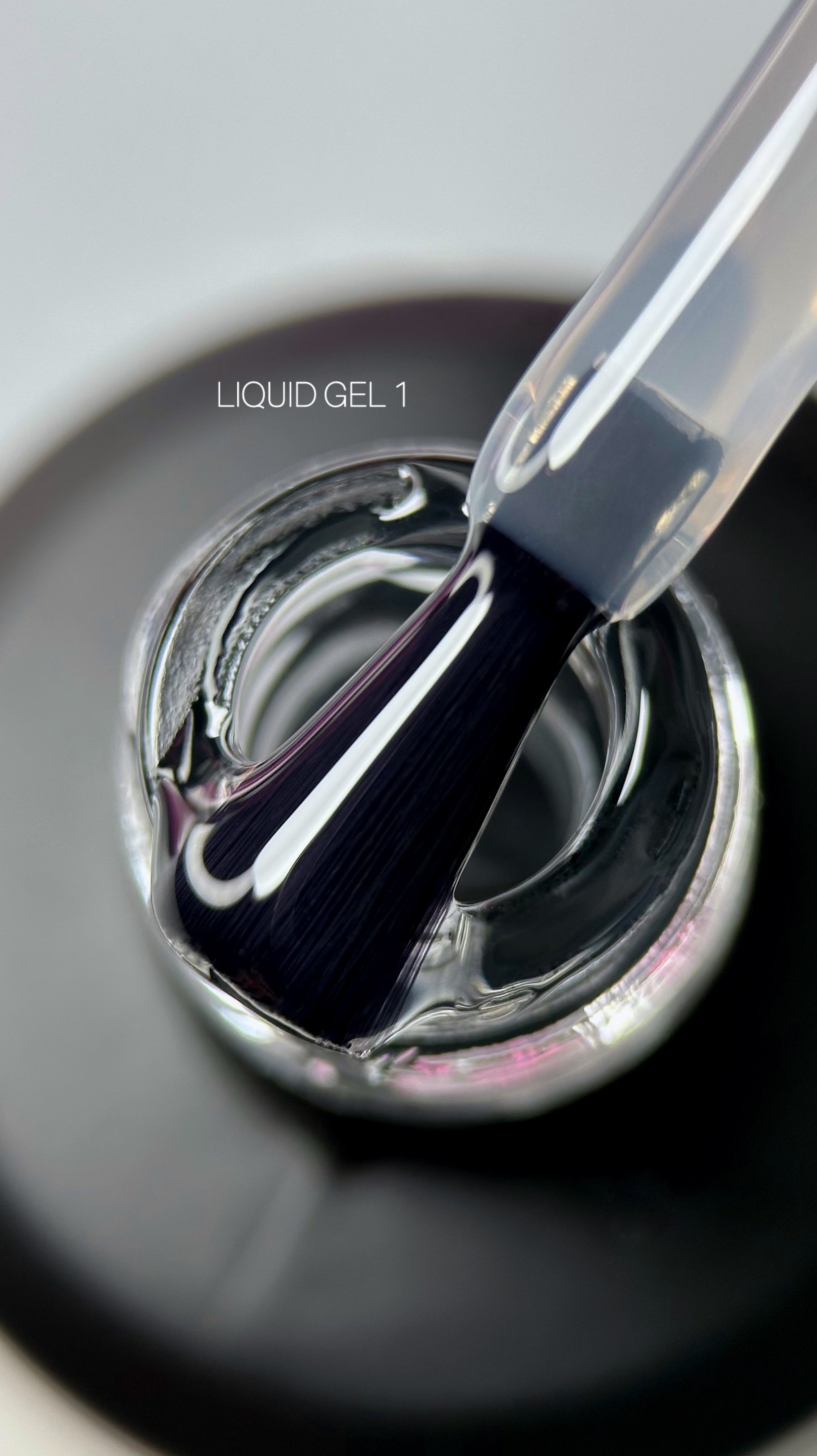 SAGA Liquid gel clear 30 ml #1 – NashlyNails
