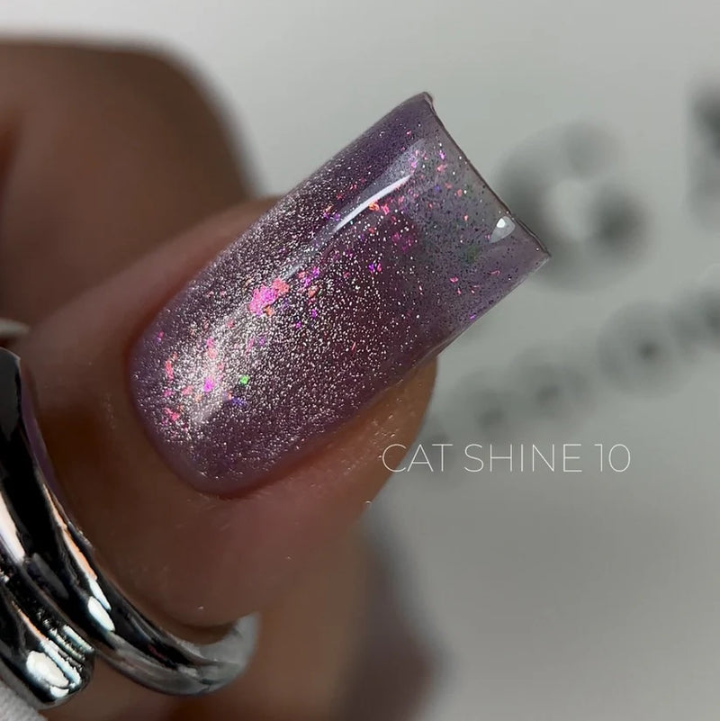 SAGA Cat Shine Gel Polish cat eye No.10 10ml – NashlyNails