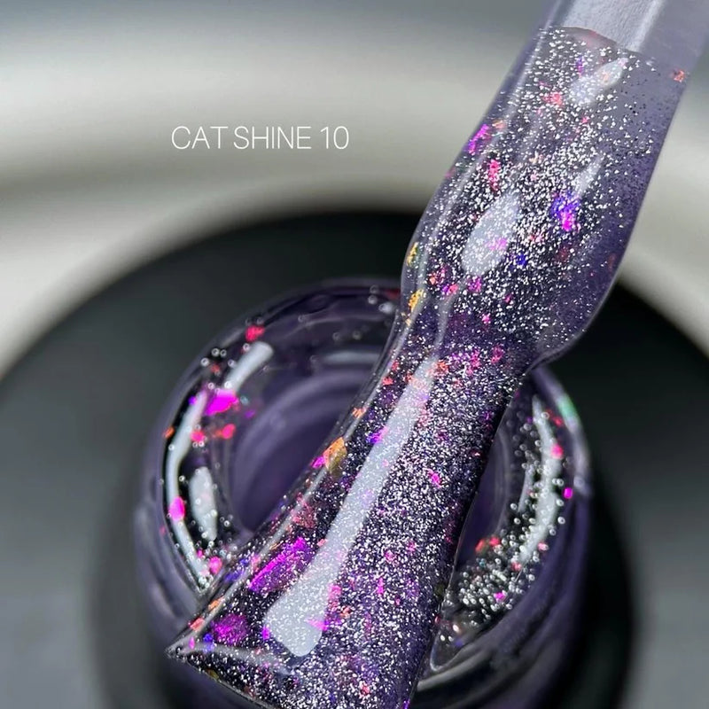 SAGA Cat Shine Gel Polish cat eye No.10 10ml – NashlyNails