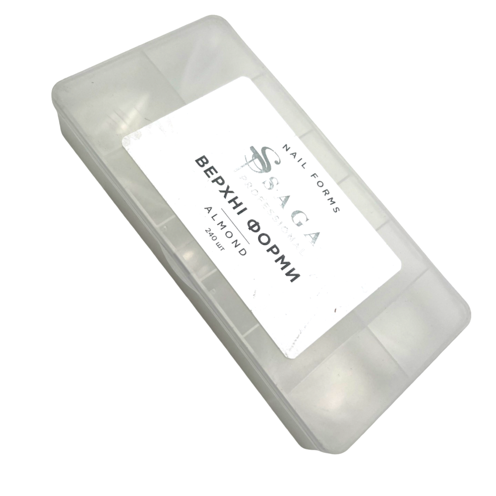 SAGA PRO 4 shapes Dual form, upper nail forms for builder gel – NashlyNails